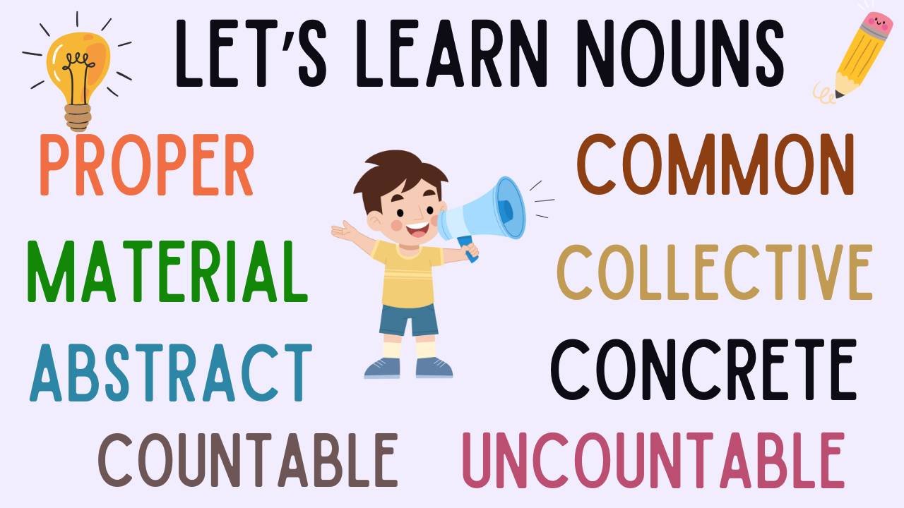 Nouns: Definition & Types with Examples - Spoken English Guru
