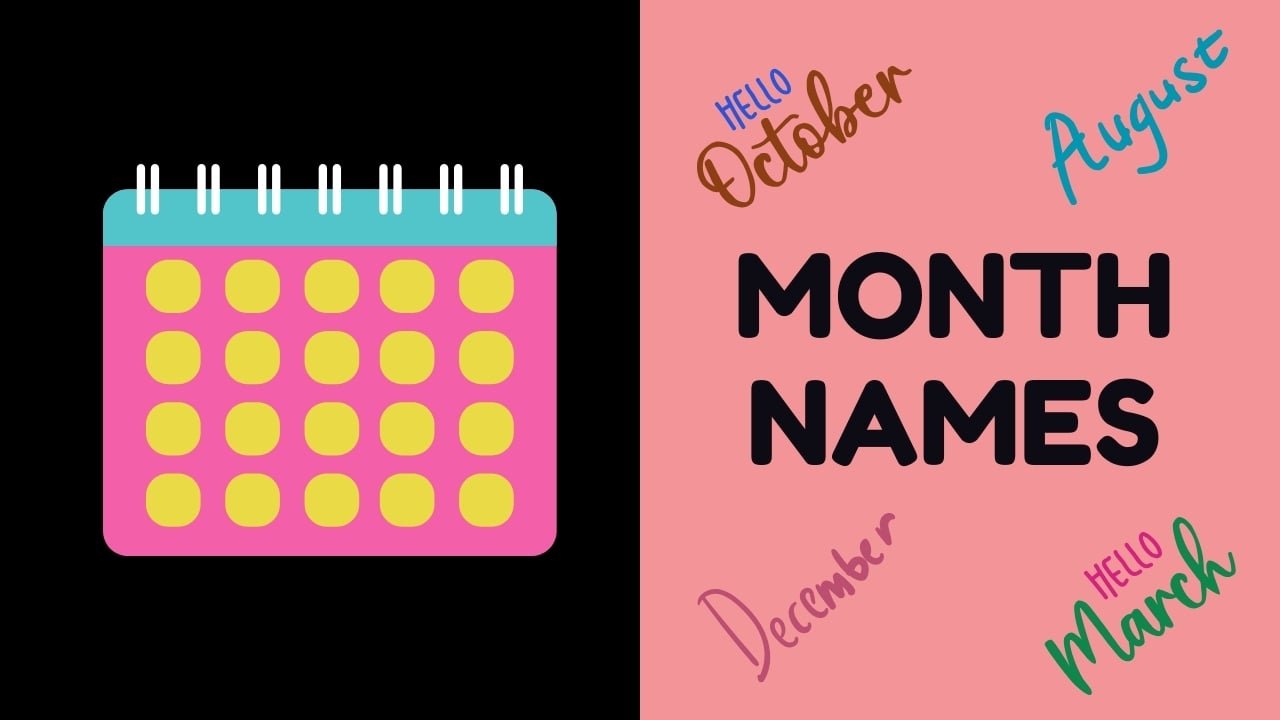 Explore the Complete list of Month Names in English - Spoken English Guru