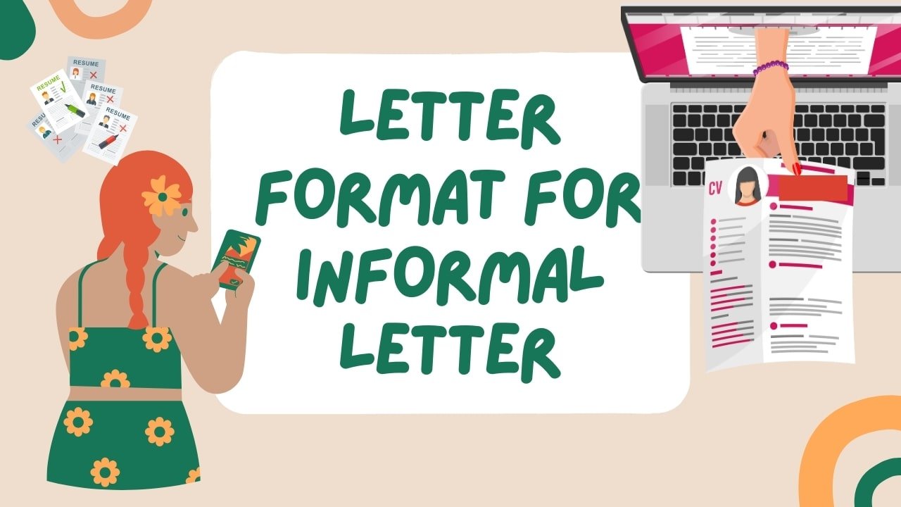 Letter format for Informal letter, Types and Samples - Spoken English Guru