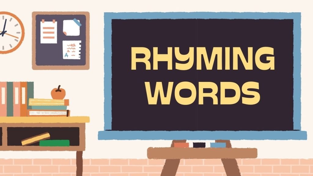 Rhyming Words - List of Rhyming Words in English - Spoken English Guru